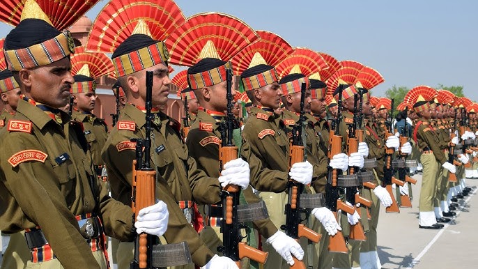 447 Recruit Constables Pass Out from BSF Training Centre Kashmir